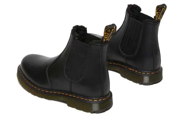 Dr. Martens 2976 Wintergrip Leather Chelsea Boots - Black