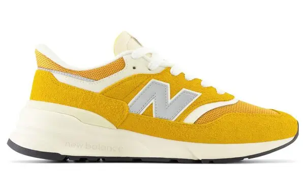 NEW BALANCE 997r Sneakers - Yellow/cream/silver