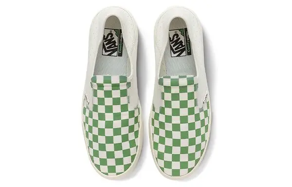 VANS Comfycush One Slip-on Sneakers - Green/white