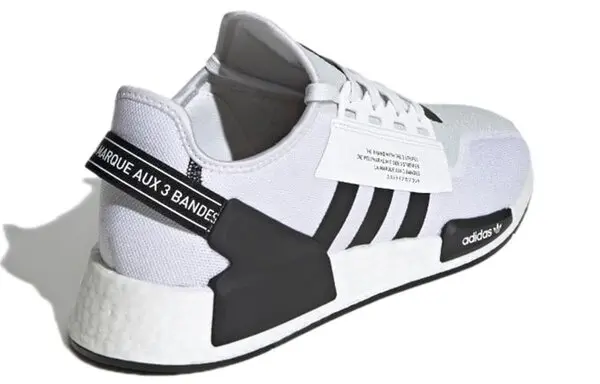 Adidas Nmd_r1 V2 Low Top Sneakers - White/gray/black