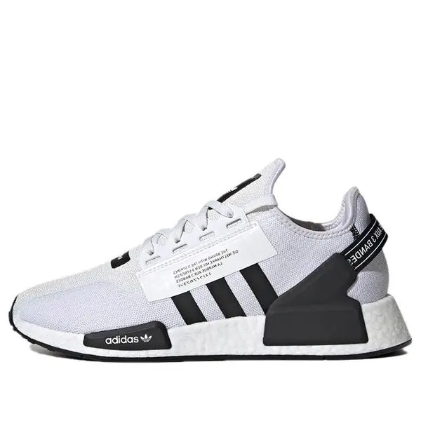Adidas Nmd_r1 V2 Low Top Sneakers - White/gray/black