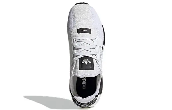 Adidas Nmd_r1 V2 Low Top Sneakers - White/gray/black