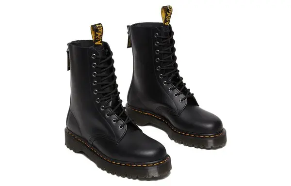 Dr. Martens 1490 Bex Zip Leather Boots