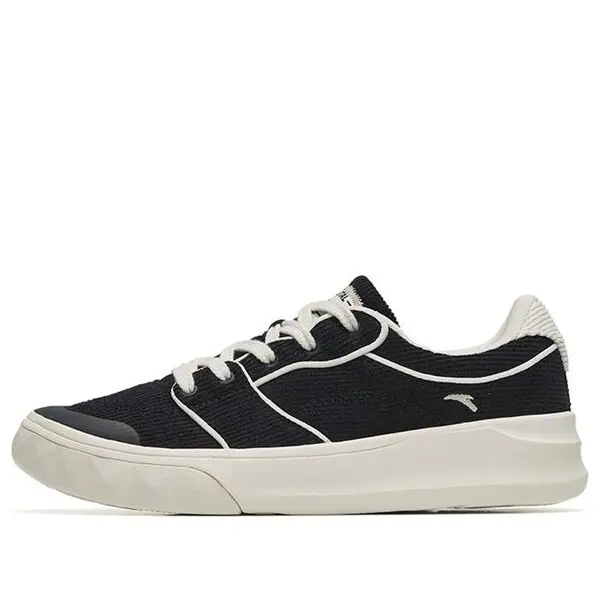 ANTA Classic Low Top Sneakers - Black/white/grey
