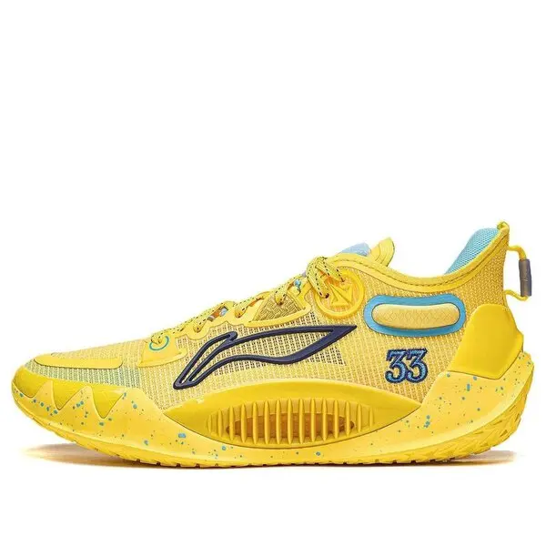 LI-NING Jimmy Butler 1 "marquette University" Athletic Sneakers - Yellow/blue