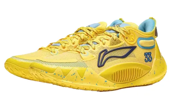 LI-NING Jimmy Butler 1 "marquette University" Athletic Sneakers - Yellow/blue