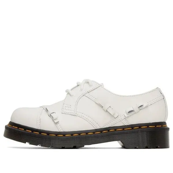 Dr. Martens 1461 Bow Smooth Leather Oxford Shoes - White