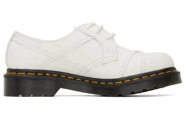 Dr. Martens 1461 Bow Smooth Leather Oxford Shoes - White