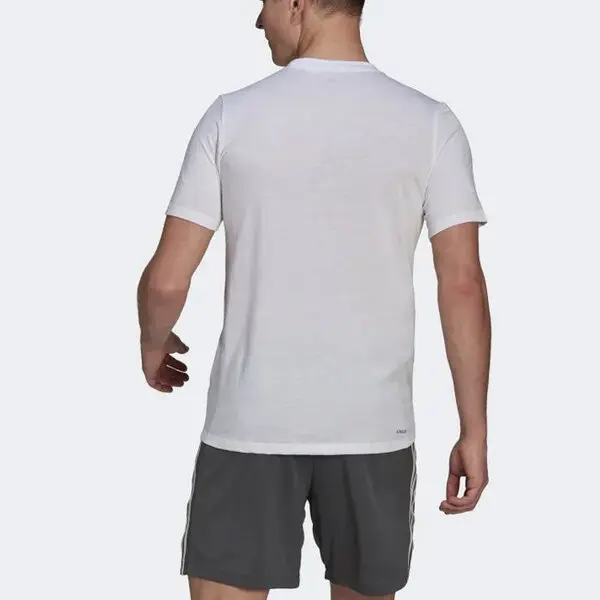 Adidas Logo Sports Short Sleeve T-shirt - Multi-color