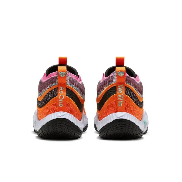 Nike Cosmic Unity 3 Ep "as One We Win" Sneakers - Black/brilliant Orange/sail