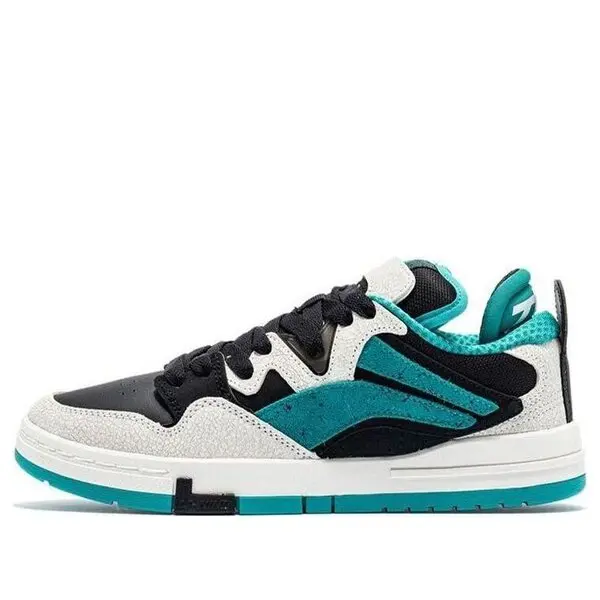 LI-NING Wave Pro Sneakers - Black/white/green