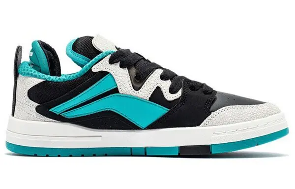 LI-NING Wave Pro Sneakers - Black/white/green