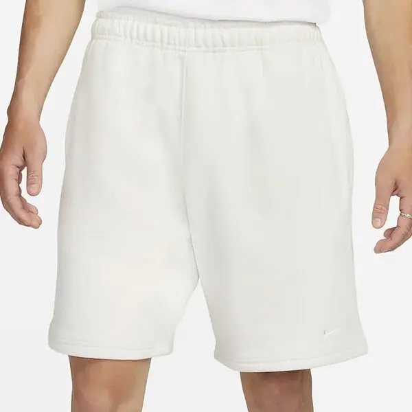 Nike Solid Color Logo Straight Loose Casual Shorts - Default Color