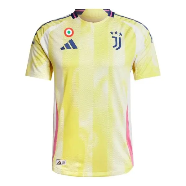 Adidas Juventus 24/25 Away Authentic Jersey - Yellow