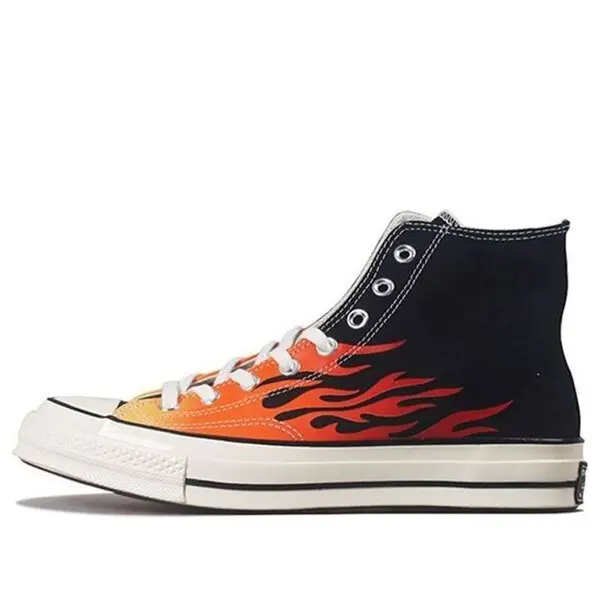 CONVERSE Chuck 70 Hi Flame Sneakers - Black