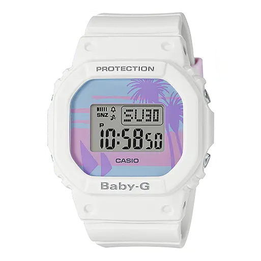 Casio Baby-g Digital Watch - White