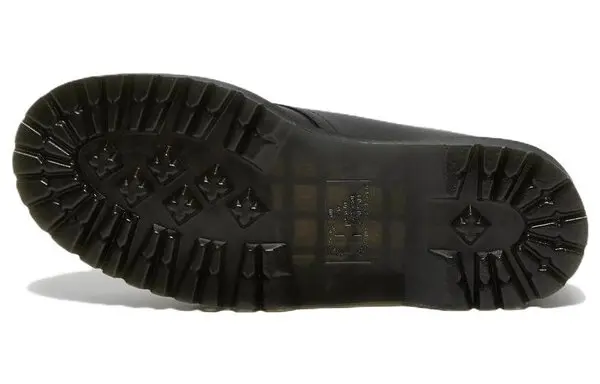 Dr. Martens 1461 Lace Up Platform Shoes - Black