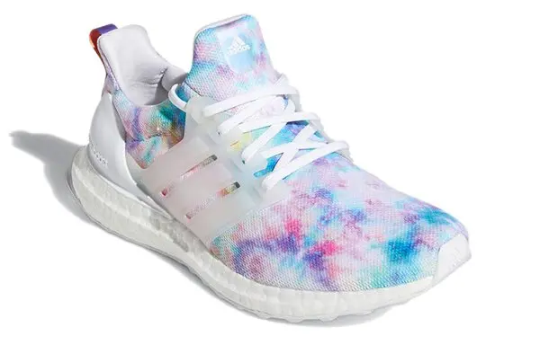Adidas Ultraboost 4.0 Dna "tie Dye Rose" Sneakers - White/purple