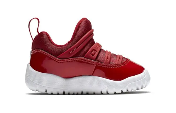 JORDAN Air 11 Retro Little Flex Sneakers - Red