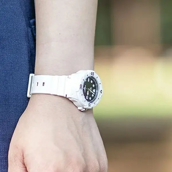 Casio Analog Quartz Watch - White