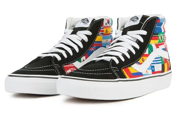VANS Sk8-hi Reissue 'international Flags' High Top Sneakers