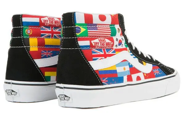 VANS Sk8-hi Reissue 'international Flags' High Top Sneakers