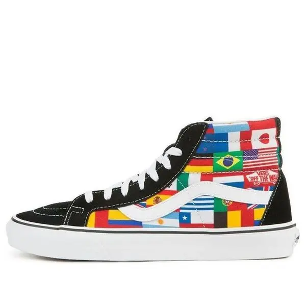 VANS Sk8-hi Reissue 'international Flags' High Top Sneakers - Multi-color