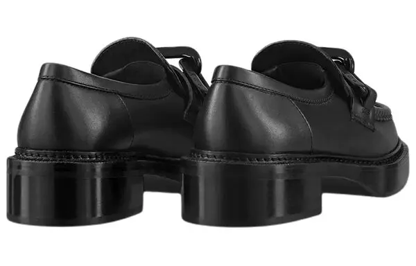 LOUIS VUITTON Academy Loafers With Chain