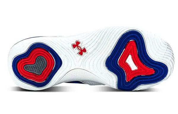 Under Armour Embiid One 'brotherly Love' Athletic Sneakers - White/blue