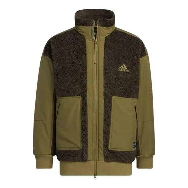 Adidas Logo Hp1390 Casual Colorblock Jacket - Default Colorway