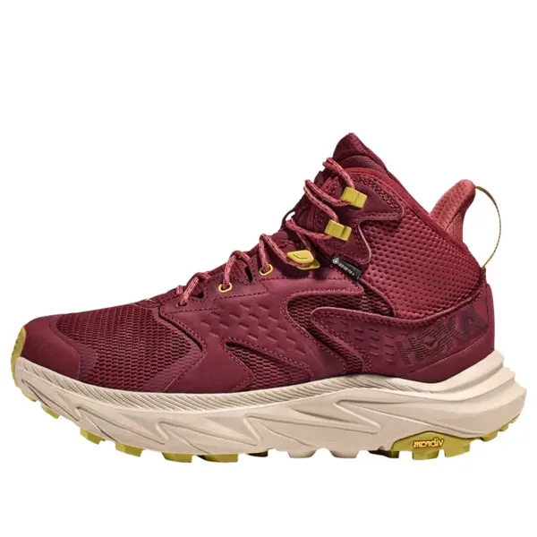 Hoka One One Anacapa 2 Mid Gore-tex Footwear - Cabernet Red