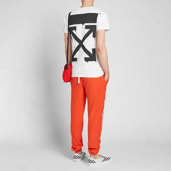 Off-White X The Simpsons/ The Simpsons Crossover Printing Short Sleeve Ordinary Version T-shirt