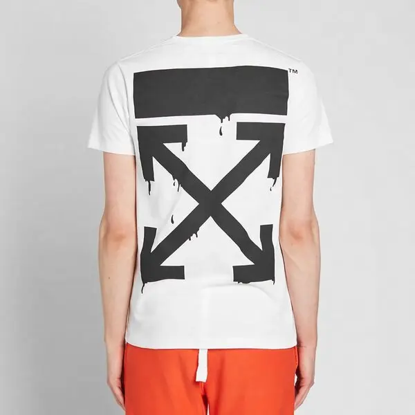 Off-White X The Simpsons/ The Simpsons Crossover Printing Short Sleeve Ordinary Version T-shirt