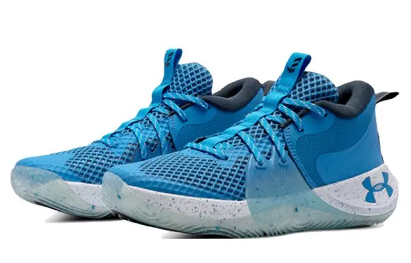 Under Armour Embiid One "23.11.3" Basketball Sneakers - Blue/white