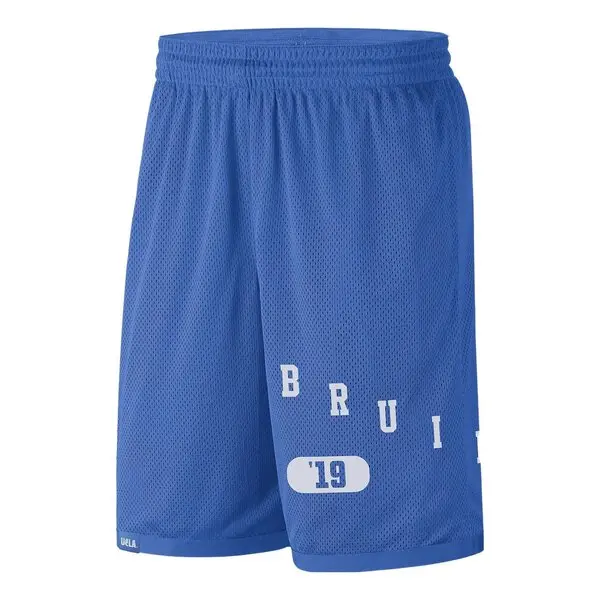 Nike Dri-fit Ucla Bruins Football Mesh College Shorts - Blue