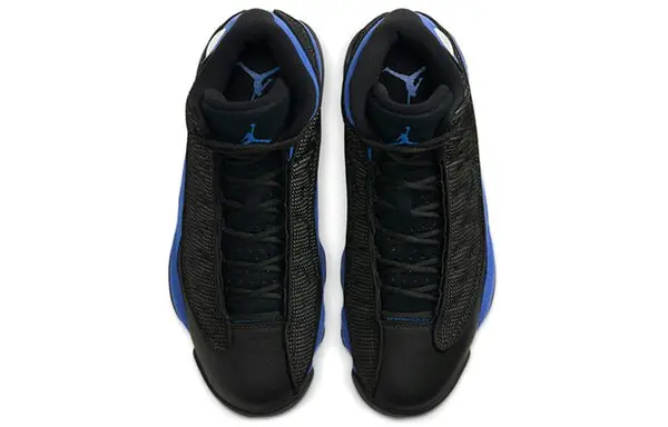 JORDAN Air Retro High Top Sneakers - Black/white/hyper Royal