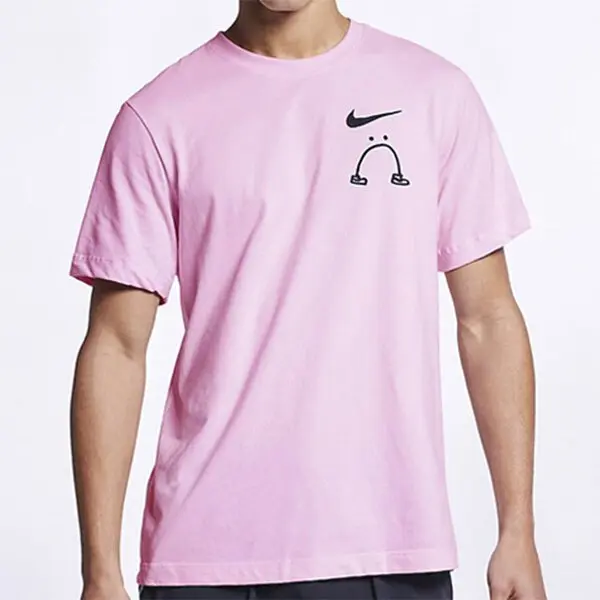 Nike I Can't Feel My Legs" Graphic Tee - Pinkred