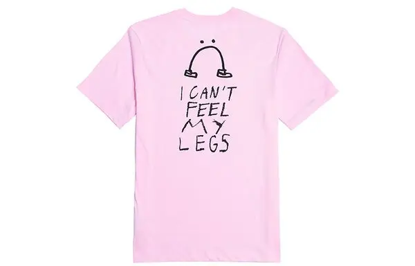 Nike I Can't Feel My Legs" Graphic Tee - Pinkred