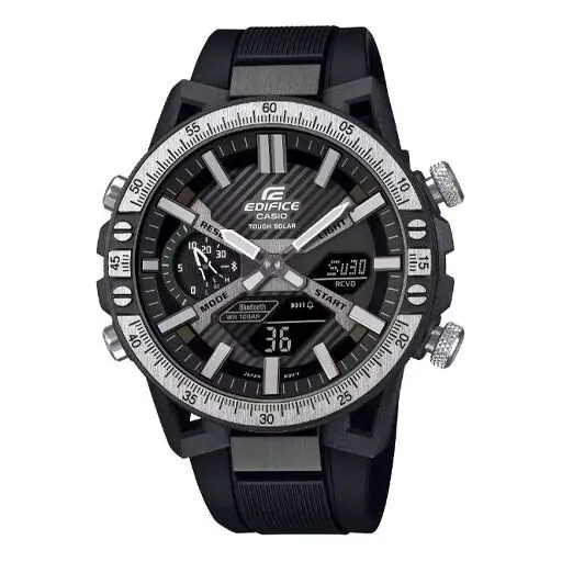 Casio Edifice Digital-analog Watch - Black/grey/silver