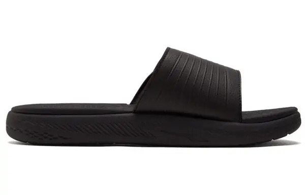 PUMA Softride Slide Sandals - Black/white