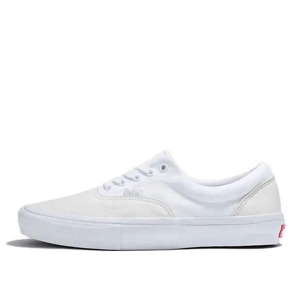 VANS Era Leather Skate Low Top Sneakers - White