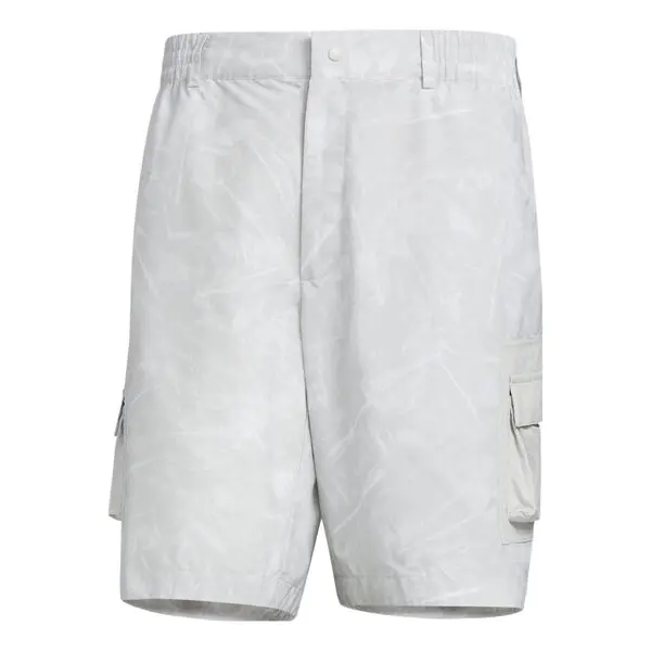 Adidas Gradient Straight Loose Sports Shorts Light Grey - Default Color