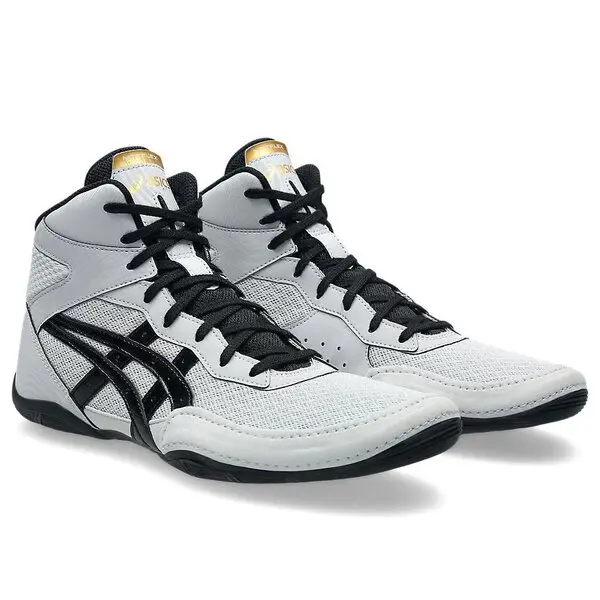 Asics Matflex High-top Wrestling Sneakers - Concrete/black