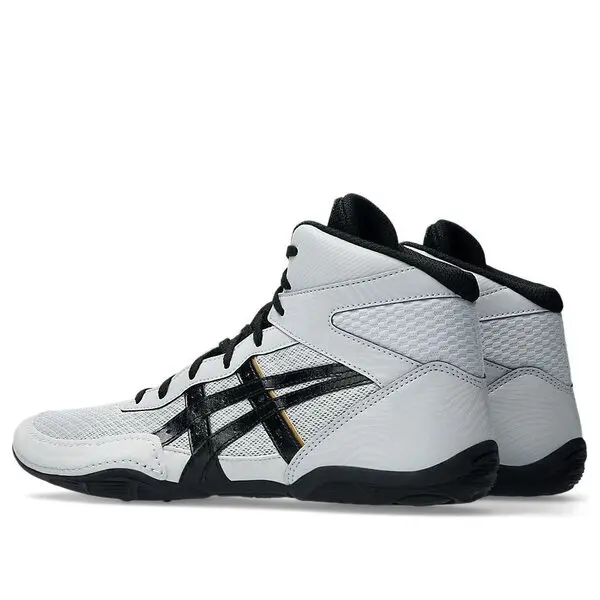 Asics Matflex High-top Wrestling Sneakers - Concrete/black