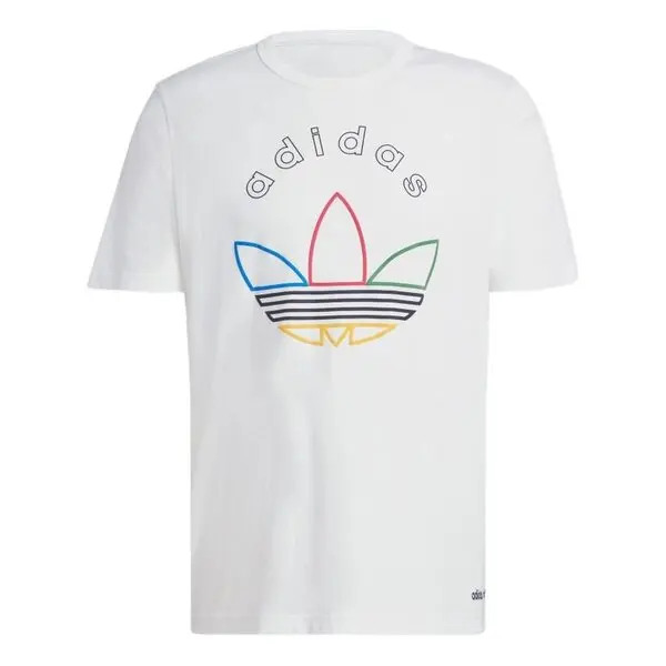 Adidas Graphic T-shirt Asia Sizing 'white