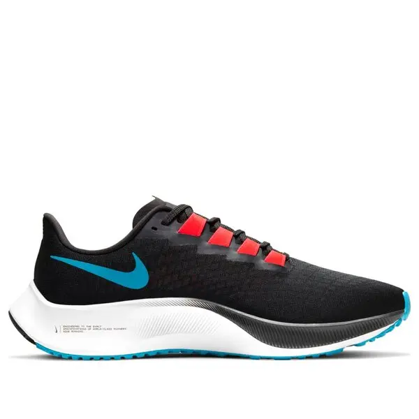 Nike Zoom Pegasus 37 'off Noir Light Blue Fury