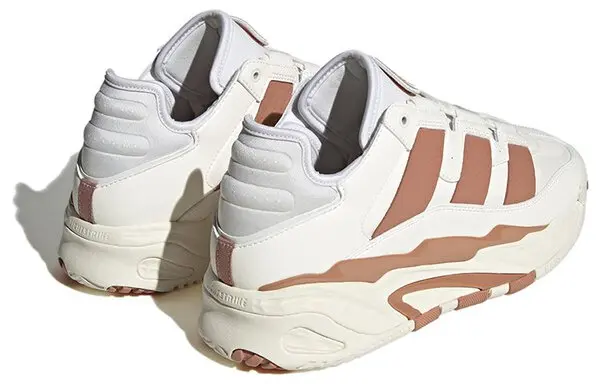 Adidas Originals Niteball Athletic Sneakers - White/brown