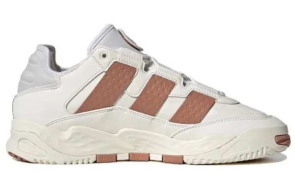 Adidas Originals Niteball Athletic Sneakers - White/brown