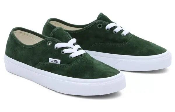 VANS Pig Suede Authentic Sneakers - Green