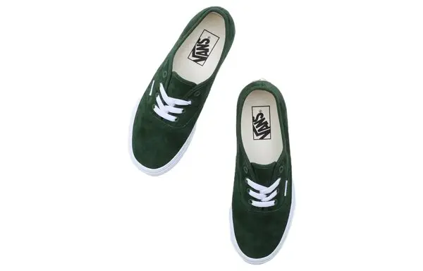 VANS Pig Suede Authentic Sneakers - Green
